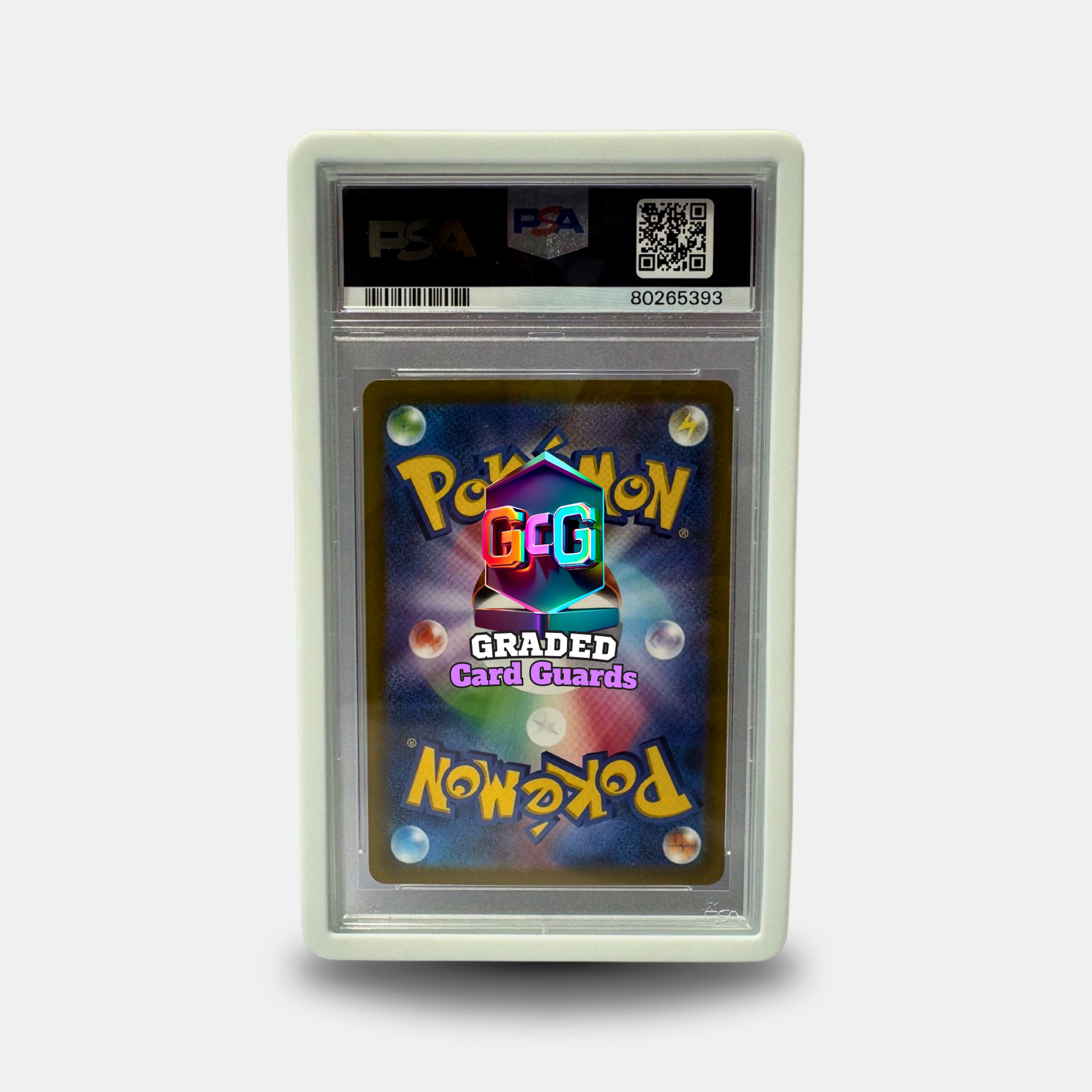 White Graded Card Guard Evolved – Graded Card Guards