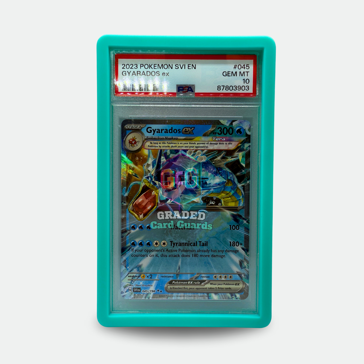 PSA Turquoise Graded Card Guard – Graded Card Guards