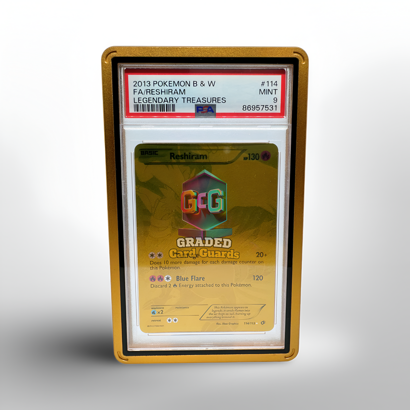 PSA Magnetic Card Guard (Yellow) – Graded Card Guards